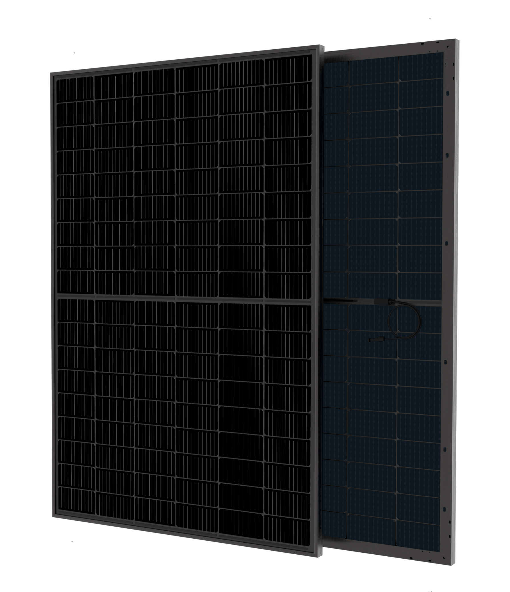 Talesun 405W 108-Cell Full-black Bifacial Module With Transparent Back – self2solar