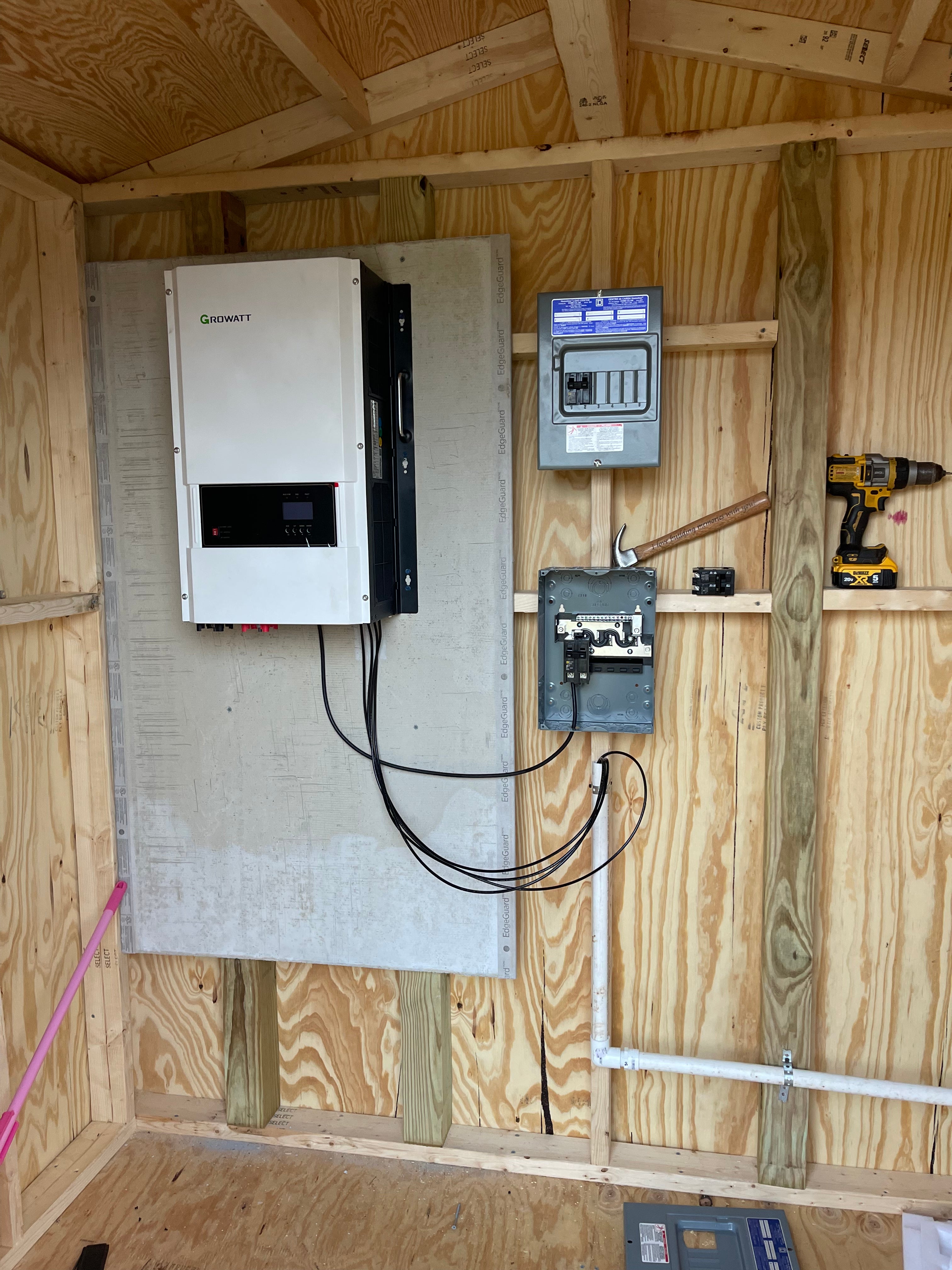 Growatt 48V 8kW Split Phase Off-Grid Inverter | SPF 8000T DVM-MPV ...