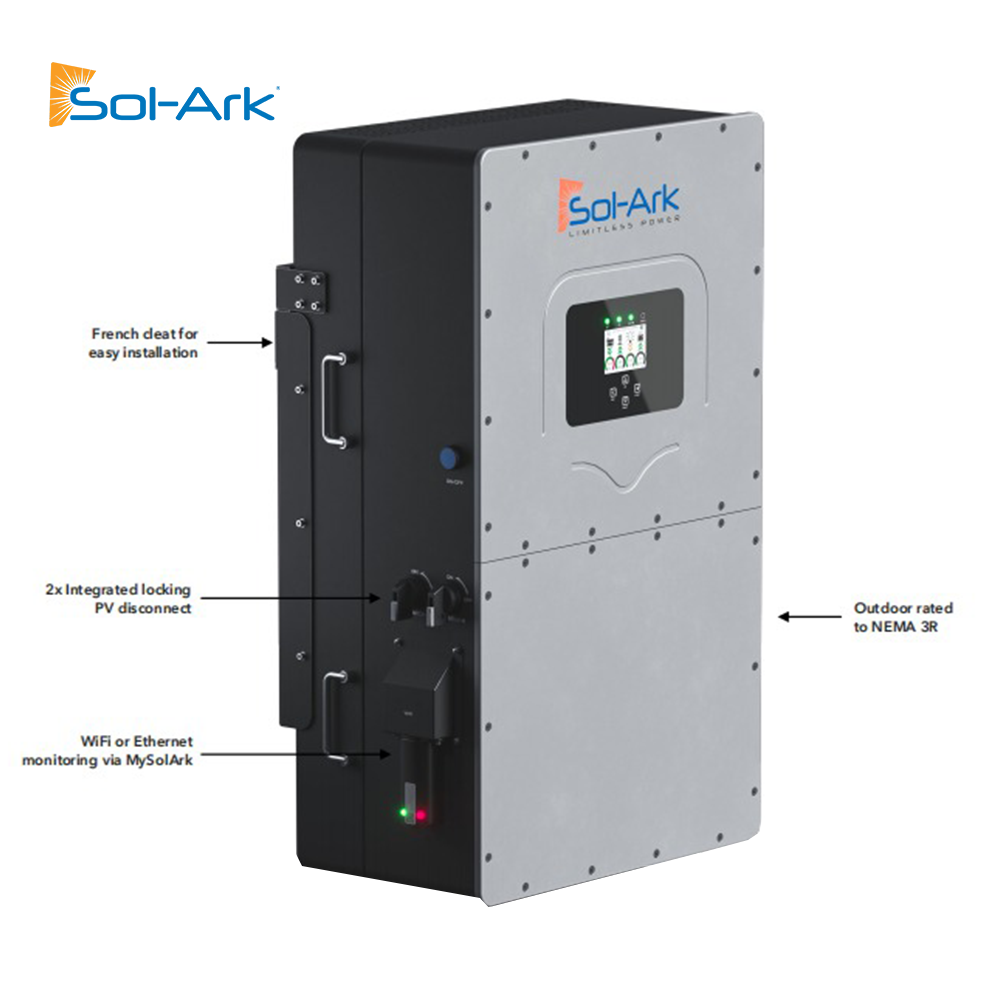 SOL-ARK 30K-3P-208V Commercial Hybrid Inverter ( C&I ) | Engineered Fo – self2solar