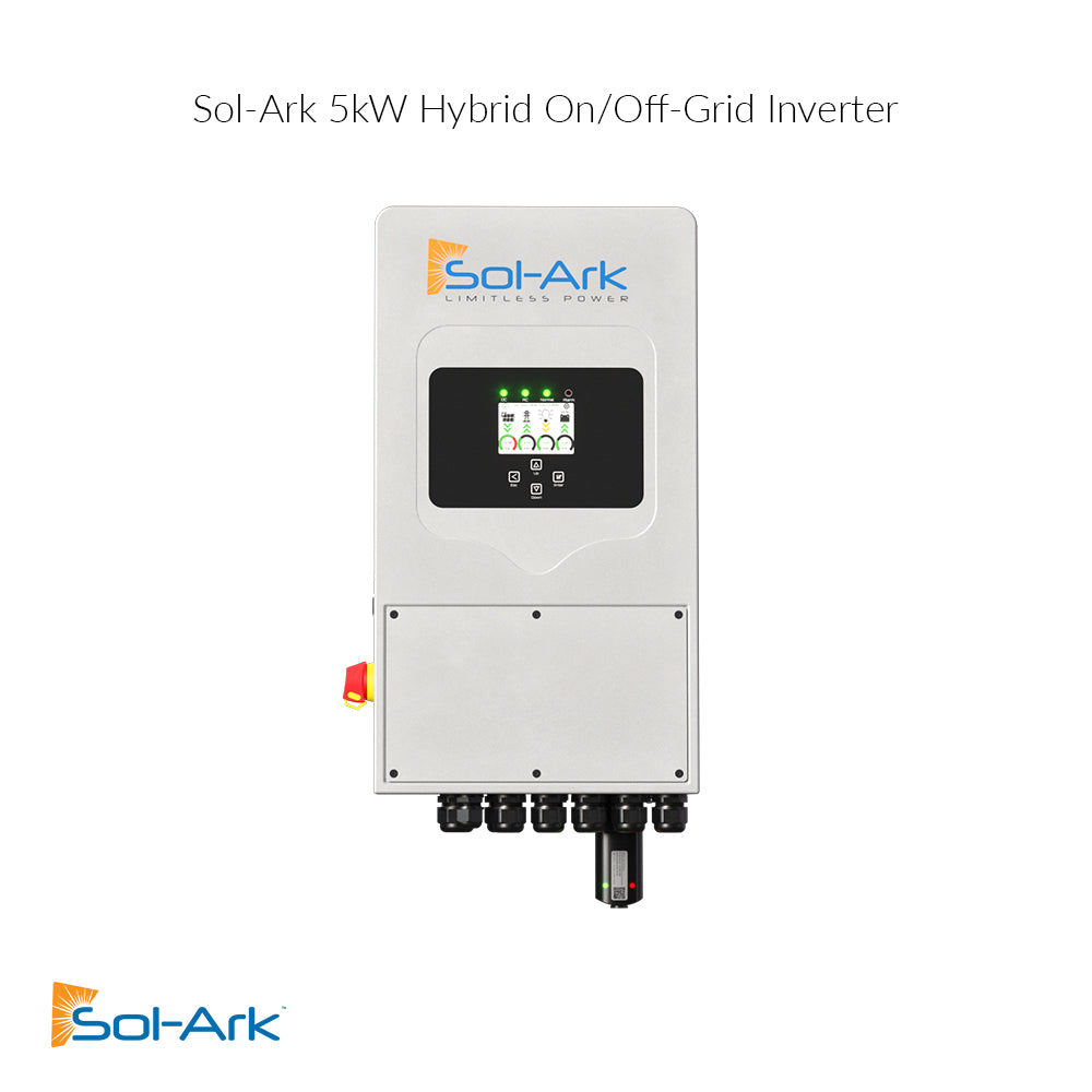 SOL-ARK 5K-1P 5kW Pre-wired ALL-IN-ONE Hybrid Inverter – self2solar