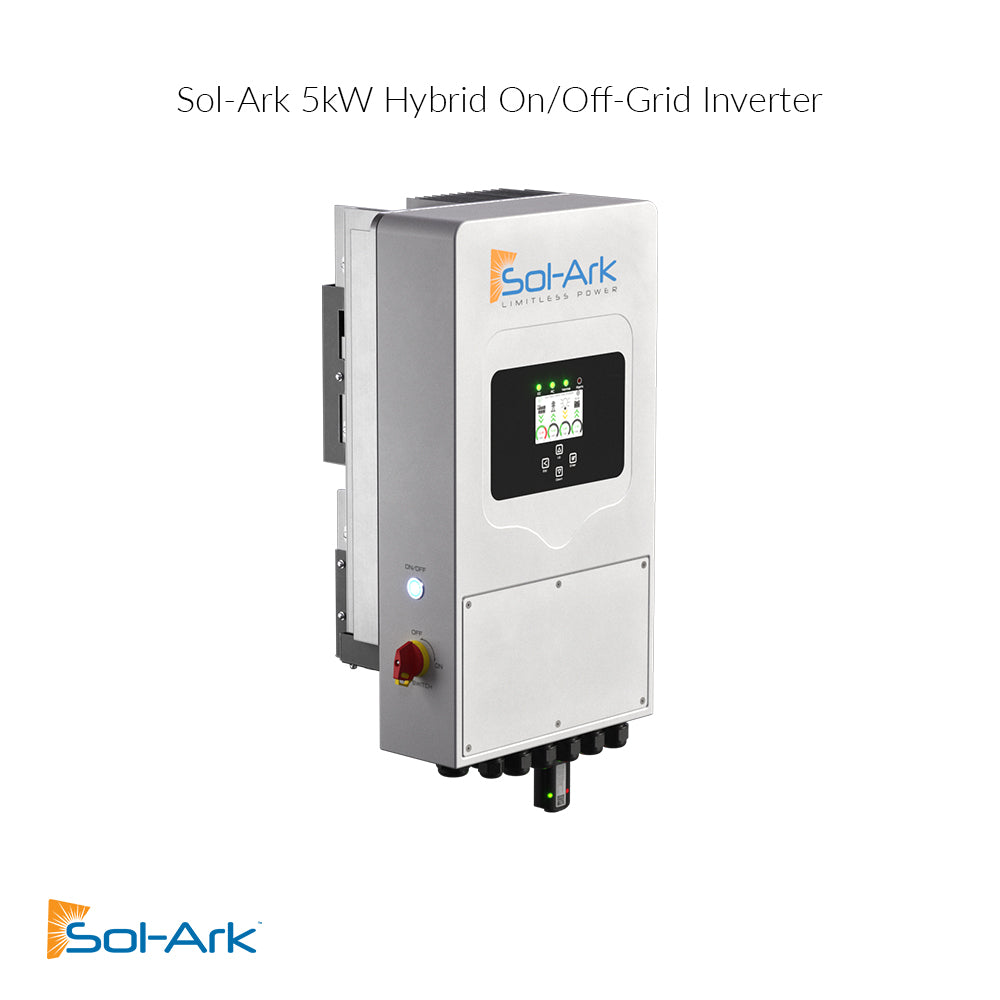 SOL-ARK 5K-1P 5kW Pre-wired ALL-IN-ONE Hybrid Inverter – self2solar