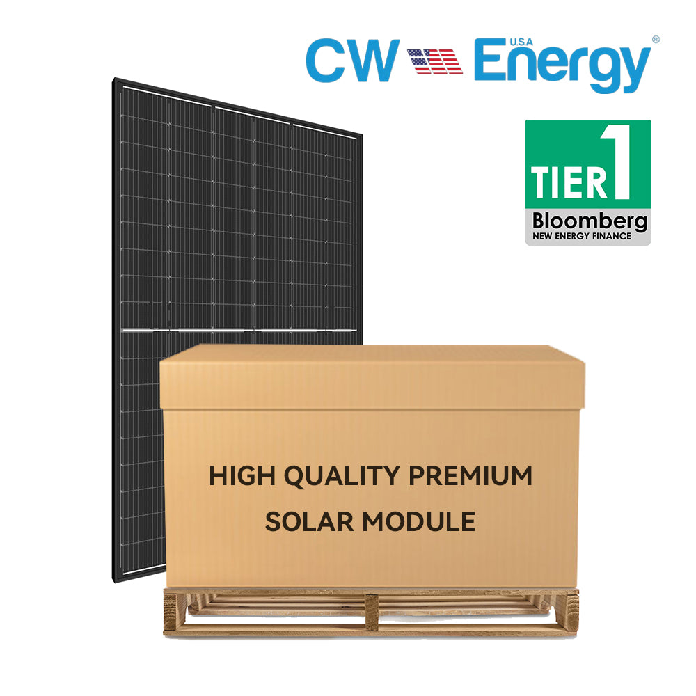 CW Enerji 410W Half-Cut Multi Busbar Solar Panels | Perc Monocrystalli ...