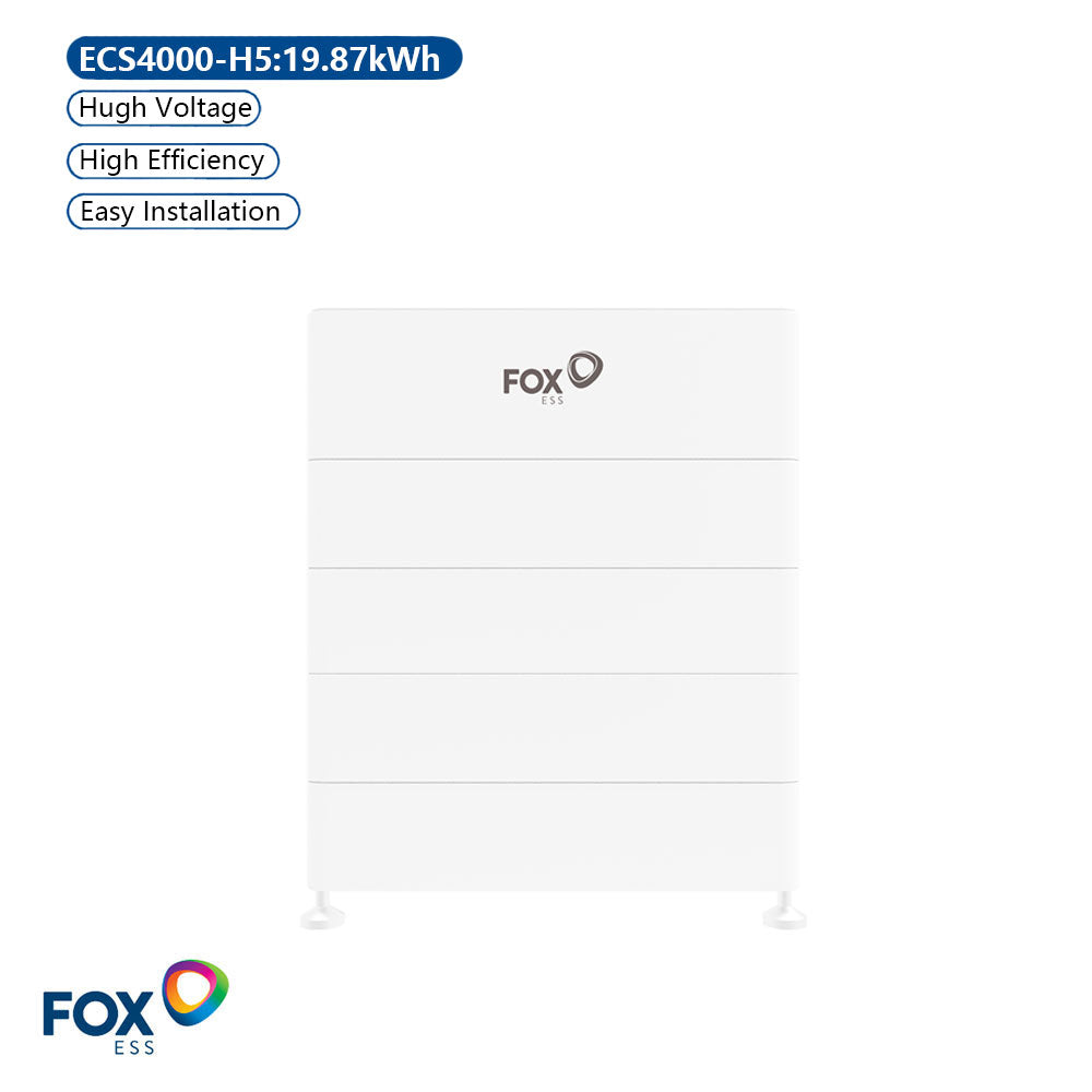 Fox ESS Battery Storage System Kit | H1-11.4-US 11.4kW Split-Phase Hyb ...