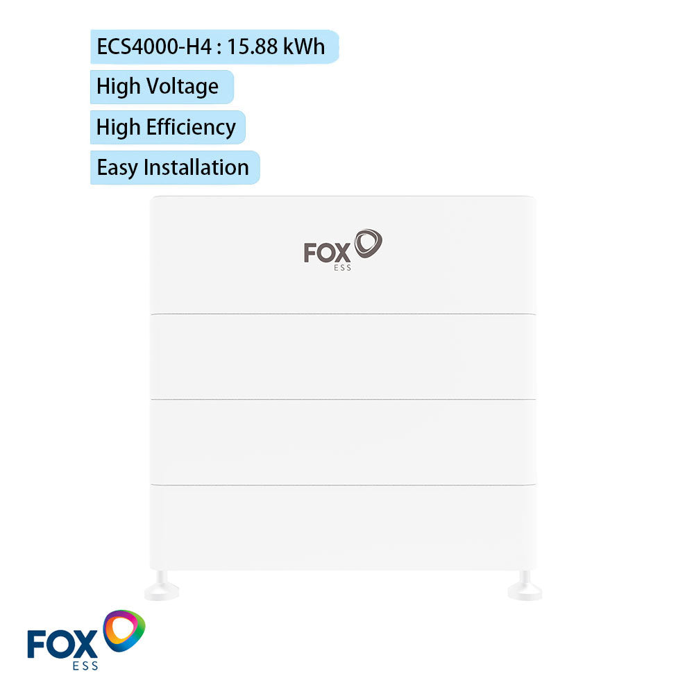 Fox ESS ECS4000-H4 15.88kWh High Voltage Battery Storage System | Comp ...