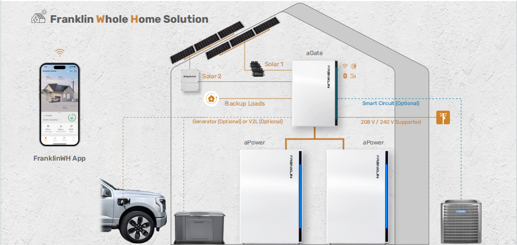 FranklinWH aGate Intelligent Energy Management Controller | 12-year li ...