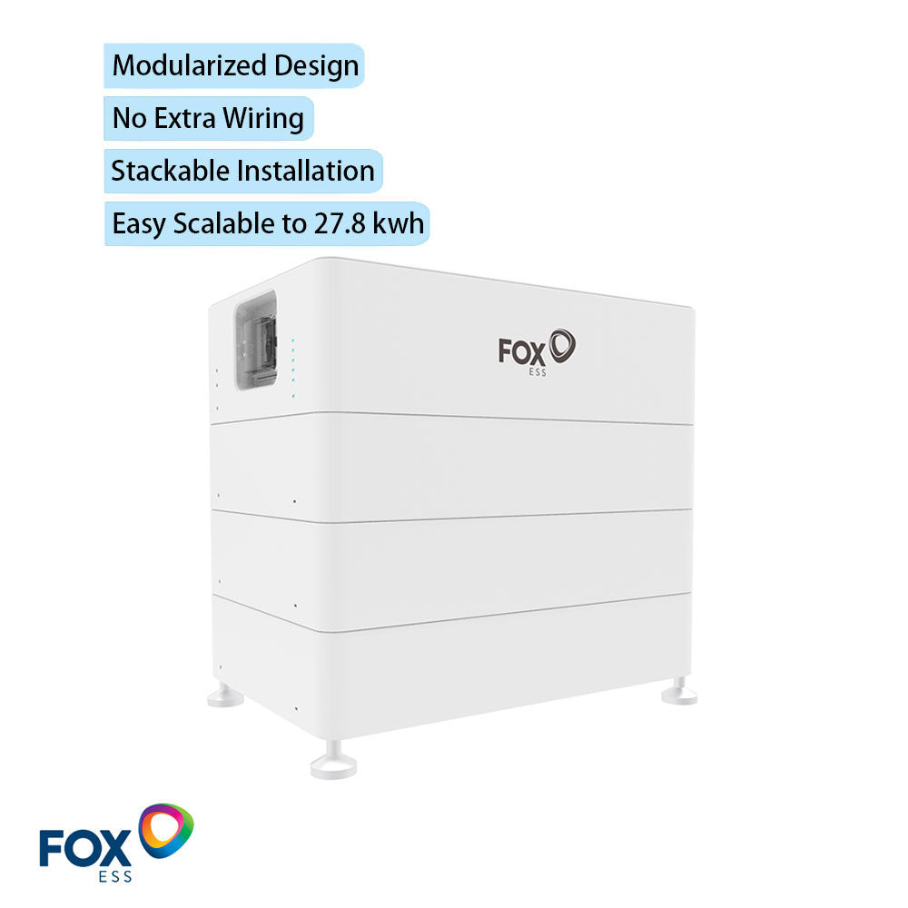 Fox ESS ECS4000-H4 15.88kWh High Voltage Battery Storage System | Comp ...
