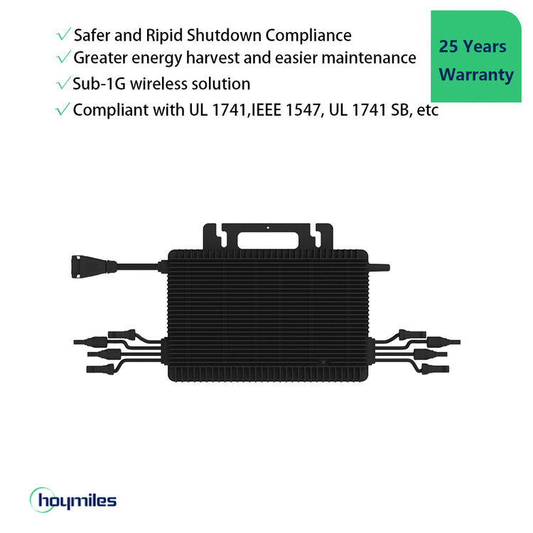 Hoymiles HMS-2000-4T-NA 4-in-1 Microinverter | High-powered Module Pow ...
