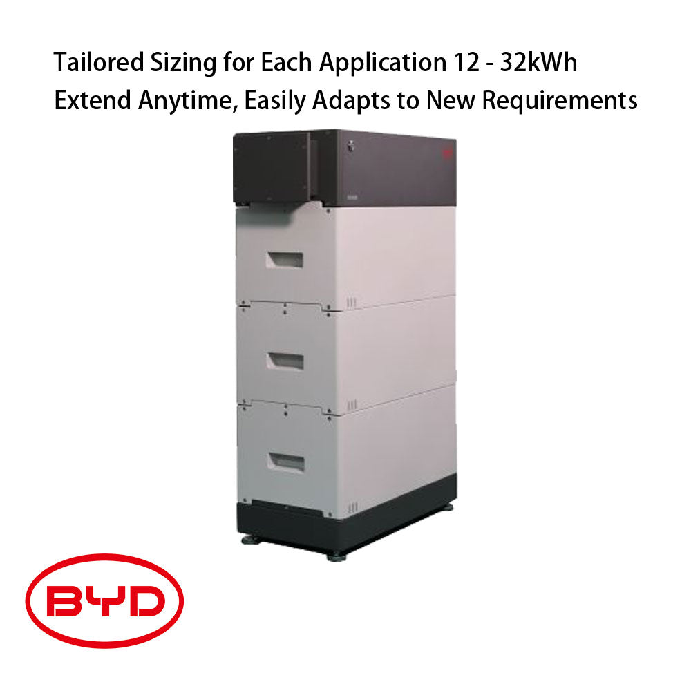 BYD BATTERY-BOX Premium HVL High-Voltage Battery System | 12.0kWh | Co ...