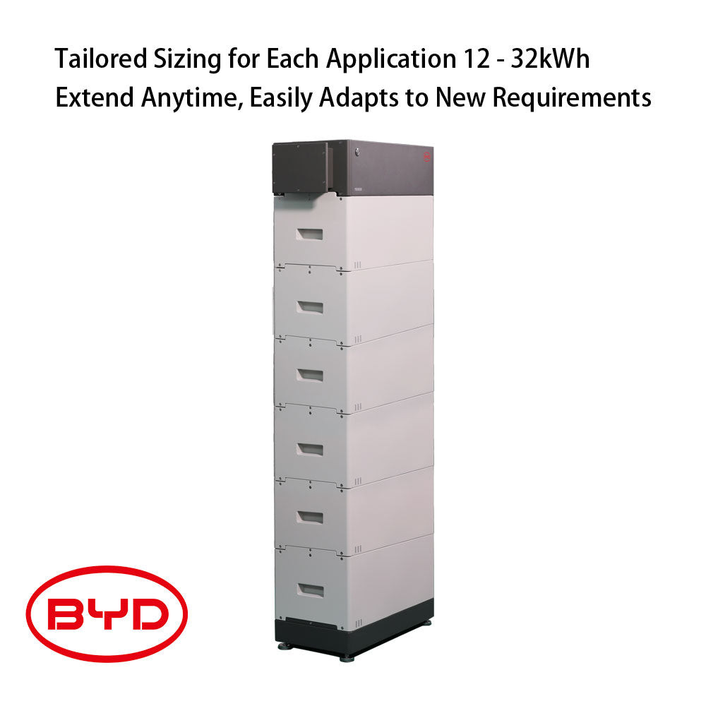 BYD BATTERY-BOX Premium HVL High-Voltage Battery System | 24.0kWh | Co ...
