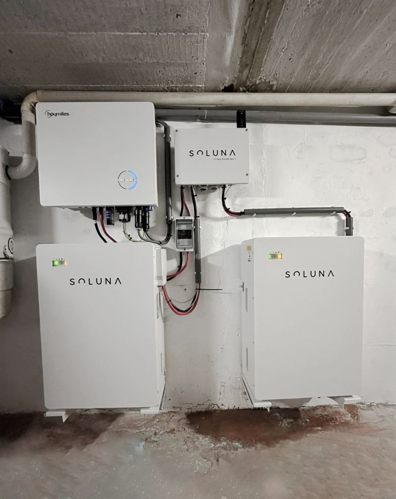 Soluna Battery Module 10K PACK LV | 10.0kWh 51.2V 100Ah| Indoor Outdoo ...