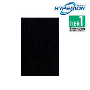 Hyperion 405w Full-black Half-Cut Bifacial & Dual Glass| HY-DH108P8B ...
