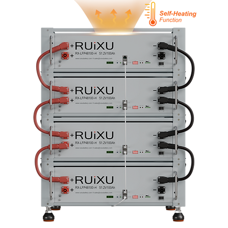 RUiXU Self-heating Server Rack Battery | Daisy Chain | Bracket Rack ...