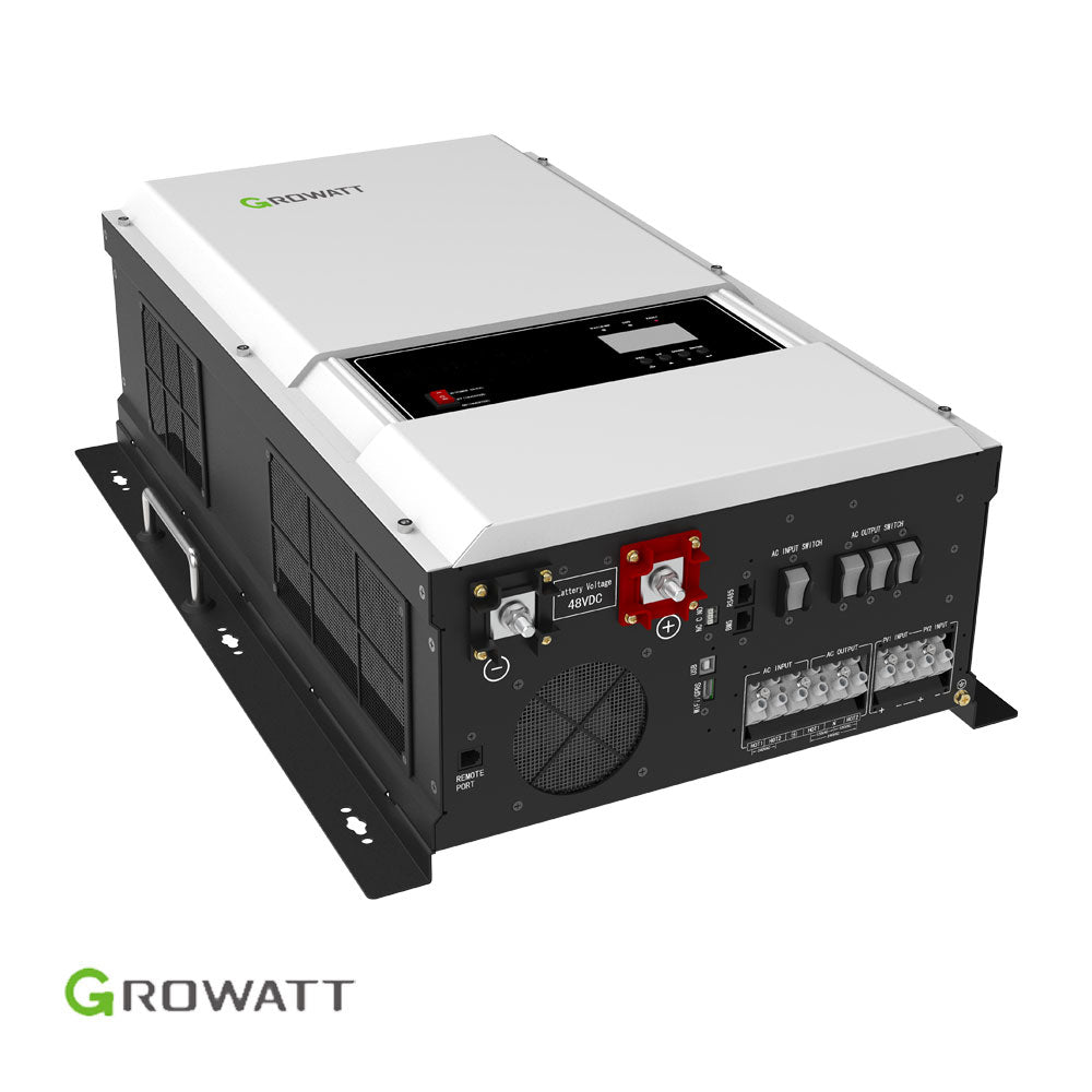 Growatt SPF 6000T 6.0kW Split Phase Off-Grid Storage Inverter | DVM-US ...