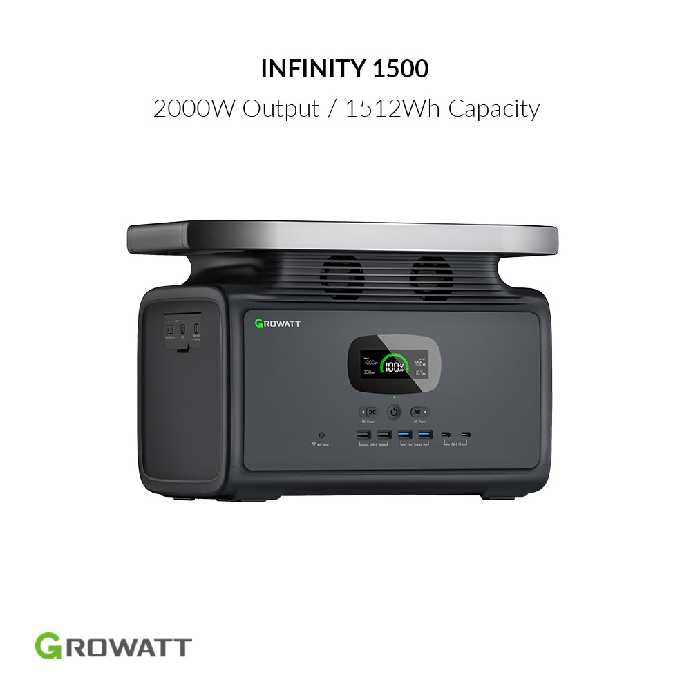 Growatt INFINITY 1500 Portable Power Station – self2solar